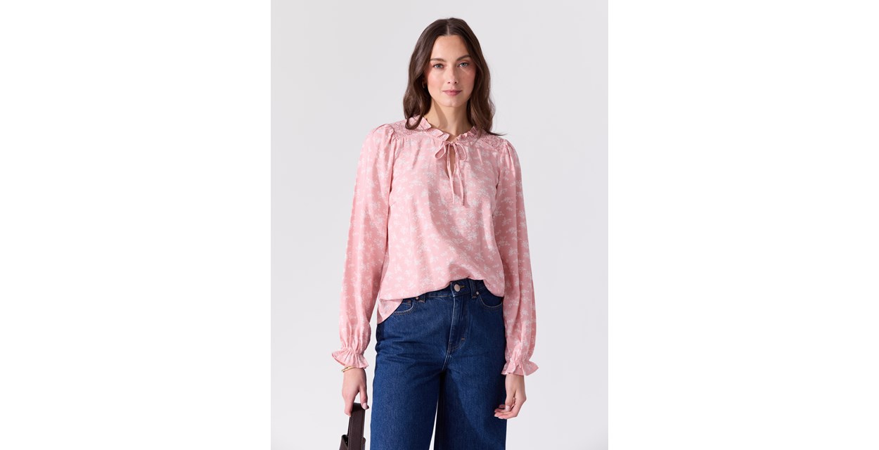 Lea bluse Peach Whip | MATCH nettbutikk