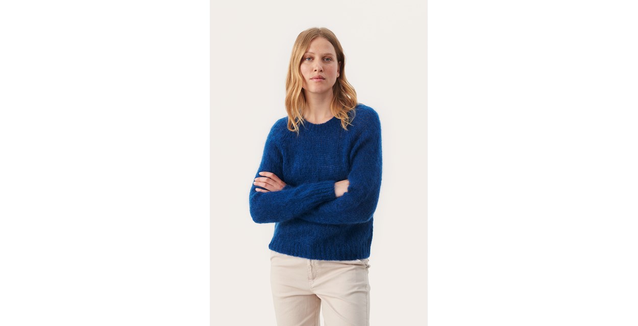Rhona genser Opal Blue | MATCH nettbutikk