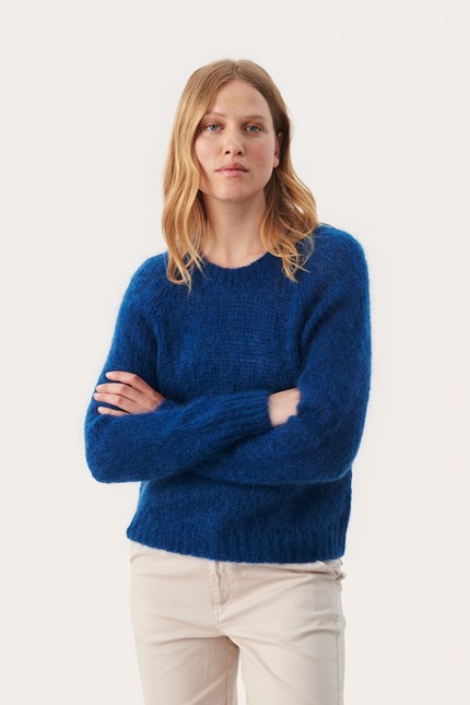 Rhona genser Opal Blue | MATCH nettbutikk