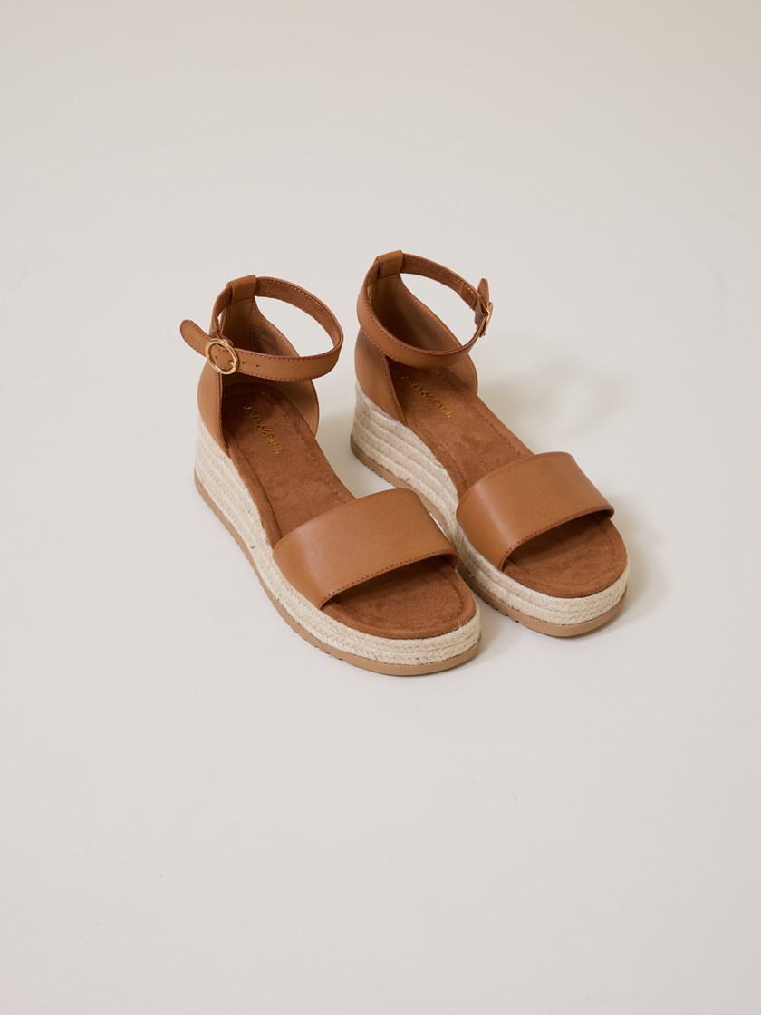 Milly Sandal Cognac | MATCH nettbutikk