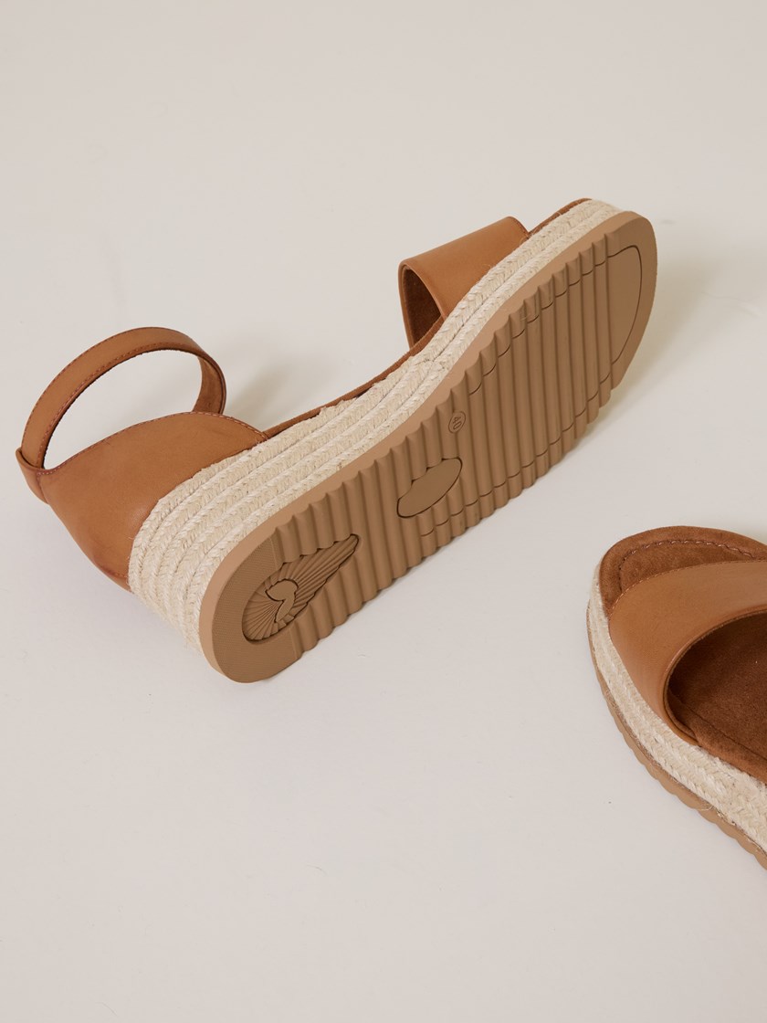 Milly Sandal Cognac | MATCH nettbutikk