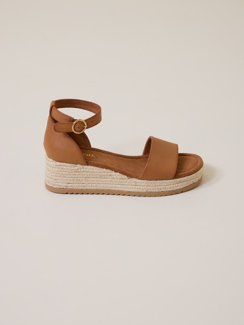 Milly Sandal Cognac | MATCH nettbutikk