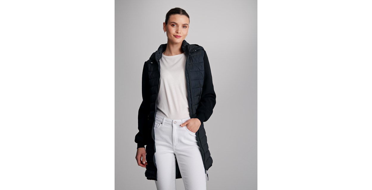 Monica lang jakke Black | MATCH nettbutikk