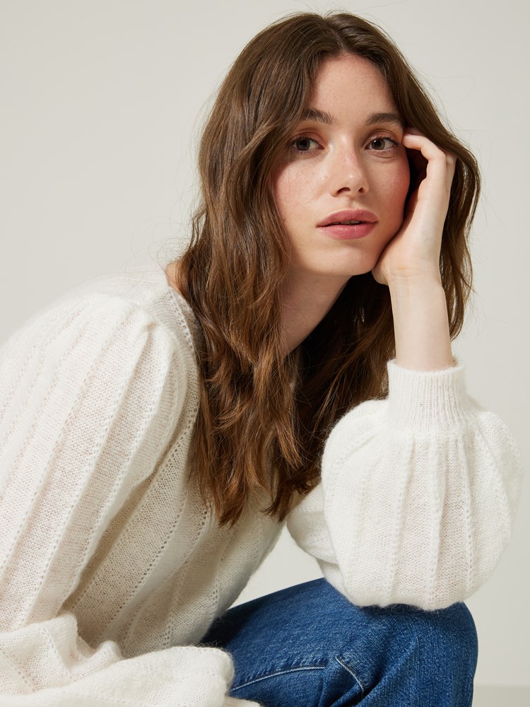 Sally genser Marshmallow | MATCH nettbutikk