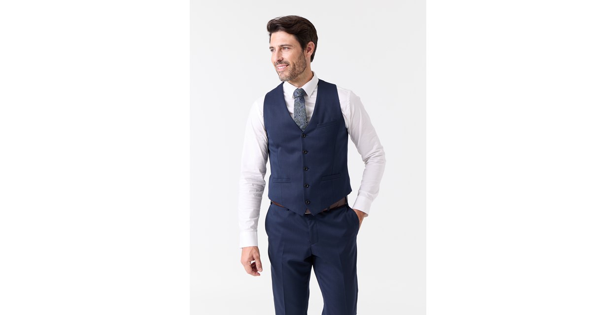 Donato Dario vest Navy Blazer | MATCH nettbutikk