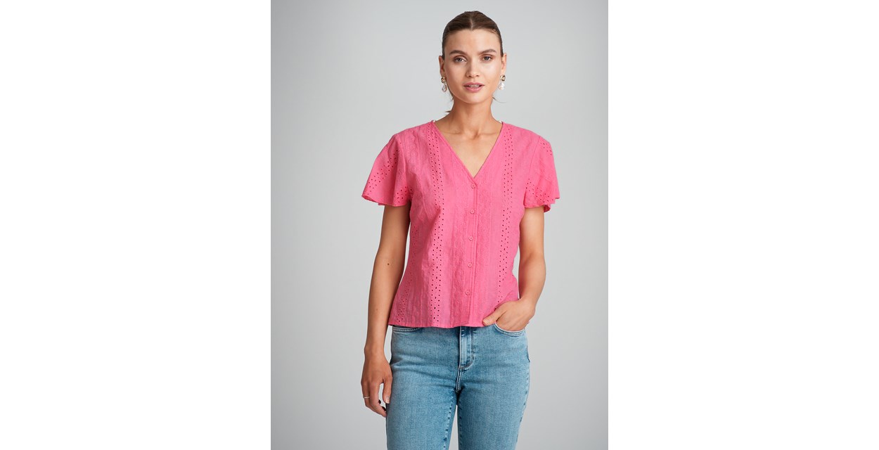 Alba topp Strawberry Pink | MATCH nettbutikk