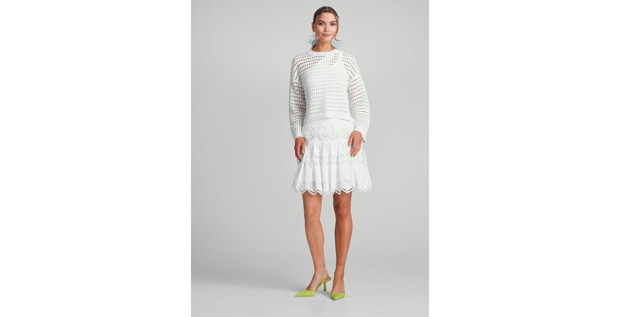 Disa genser Bright White | MATCH nettbutikk