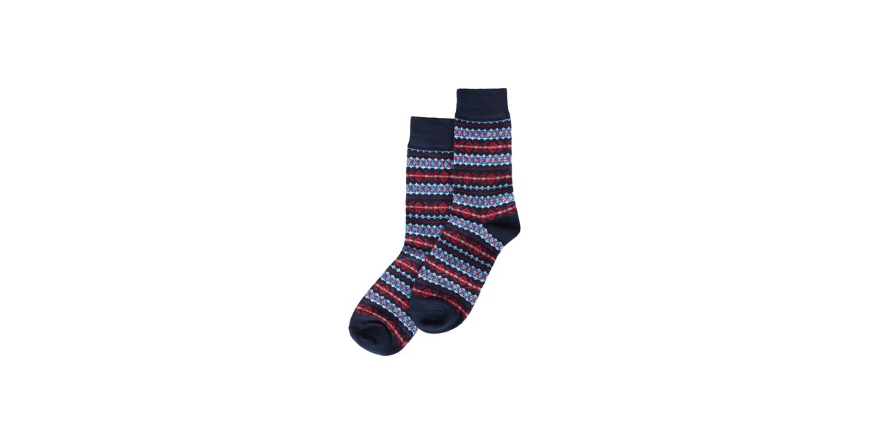 Christmas sokk Navy | MATCH nettbutikk