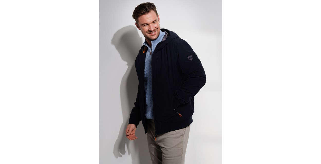 Dylan softshell jakke Navy | MATCH nettbutikk