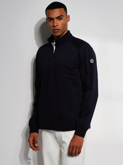 Zico zip genser Navy Blazer | MATCH nettbutikk