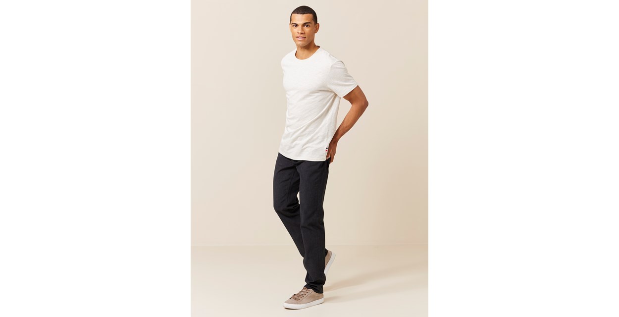 Pierre 5-pkt twill Charcoal Melange | MATCH nettbutikk