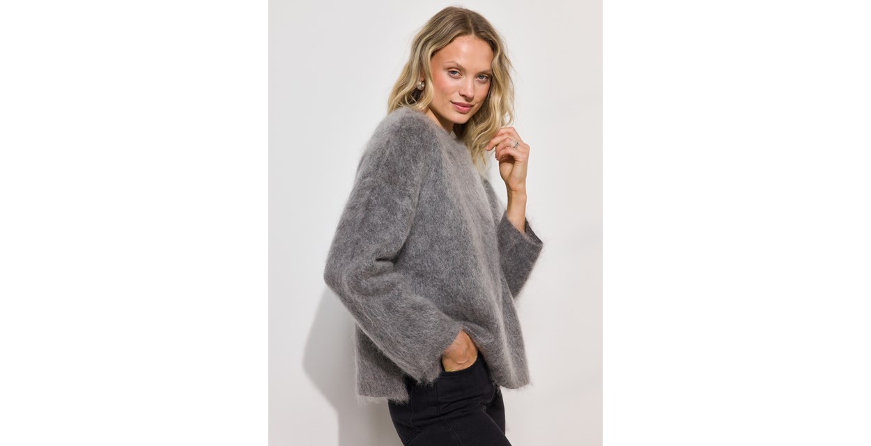 Elyse genser Grey Melange | MATCH nettbutikk