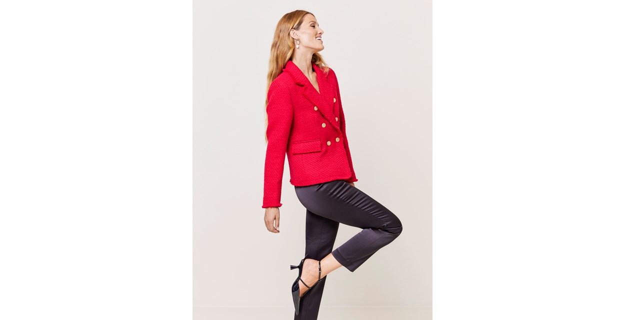 Alice blazer True Red | MATCH nettbutikk