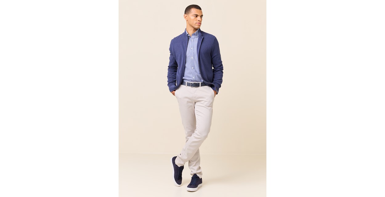 Terry cardigan Mood Indigo | MATCH nettbutikk
