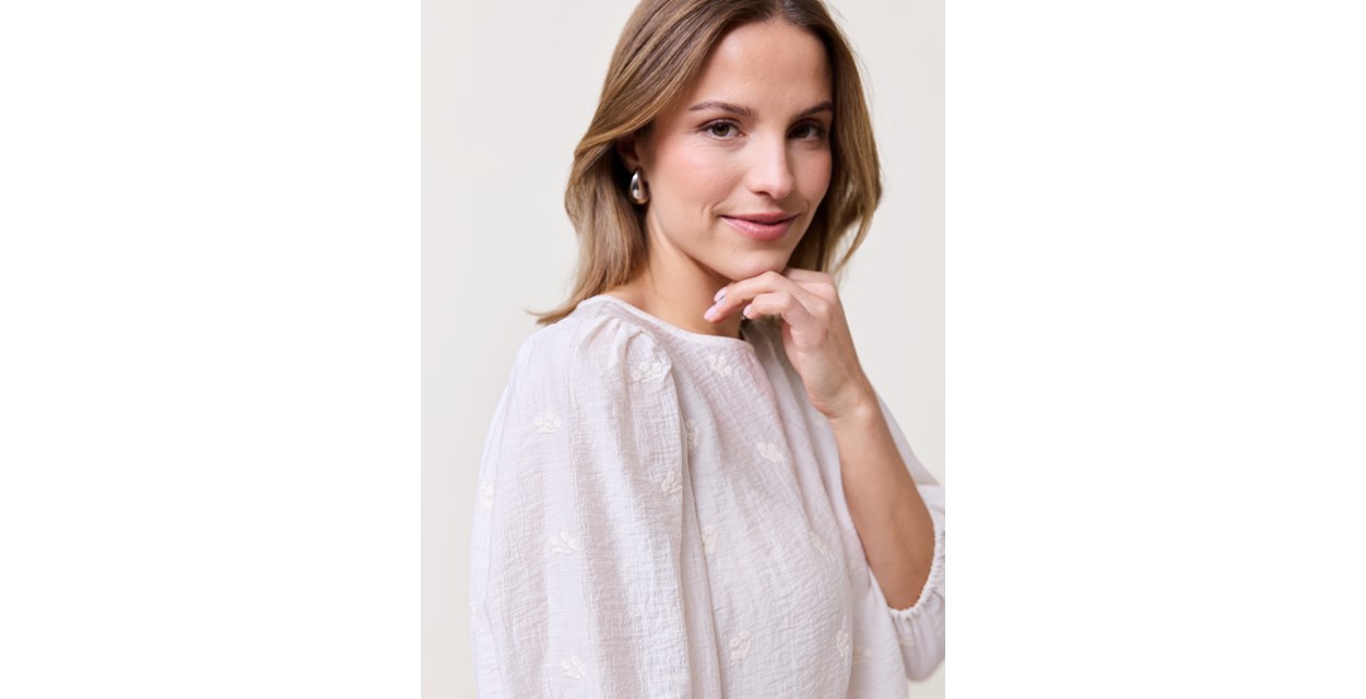 April bluse Marshmallow | MATCH nettbutikk