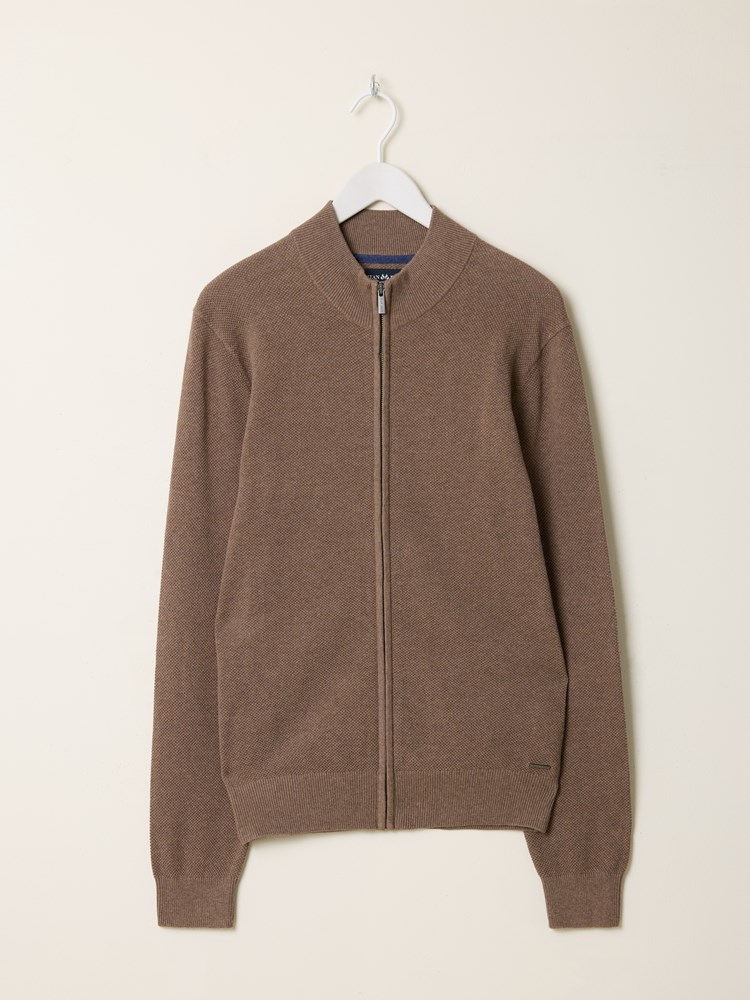 Terry cardigan Shitake | MATCH nettbutikk