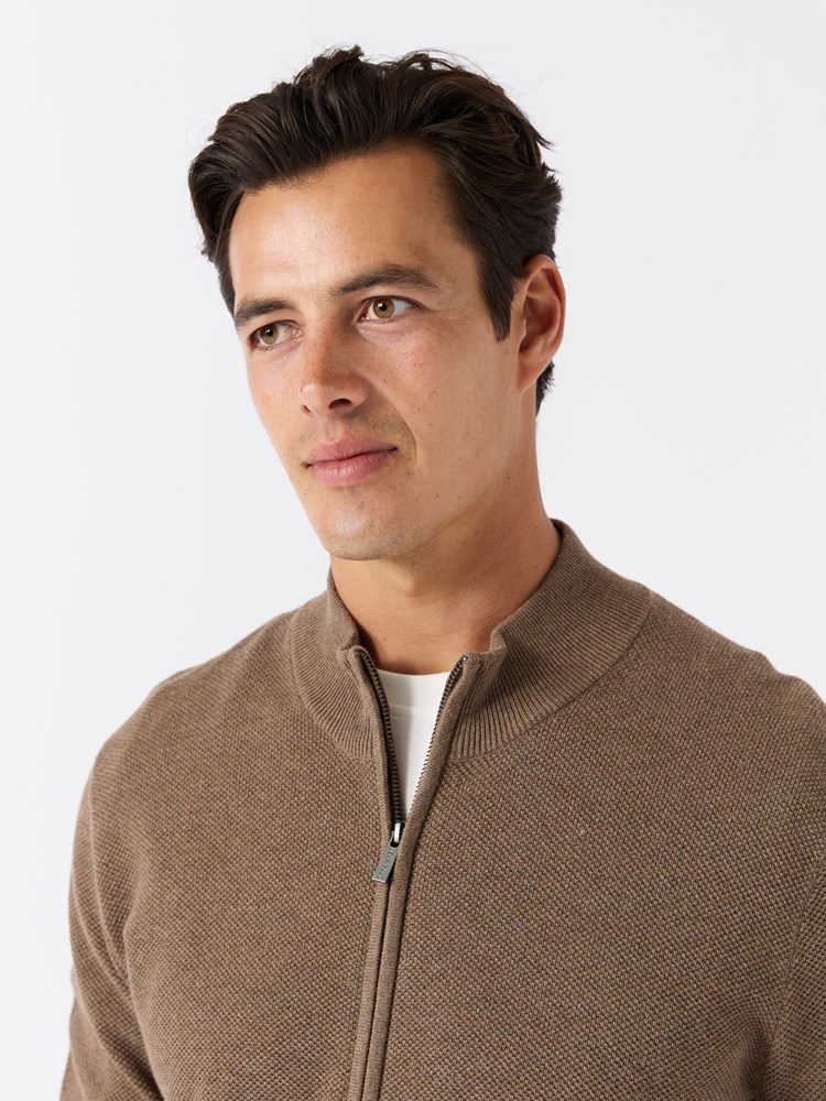 Terry cardigan Shitake | MATCH nettbutikk