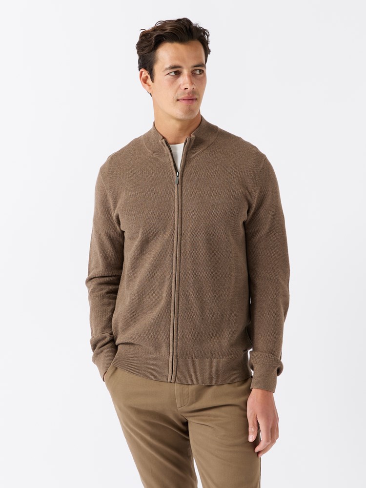 Terry cardigan Shitake | MATCH nettbutikk