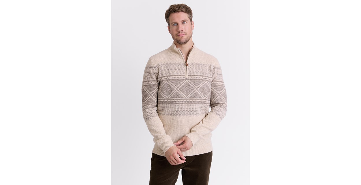 Carter zip genser Rainy Day | MATCH nettbutikk