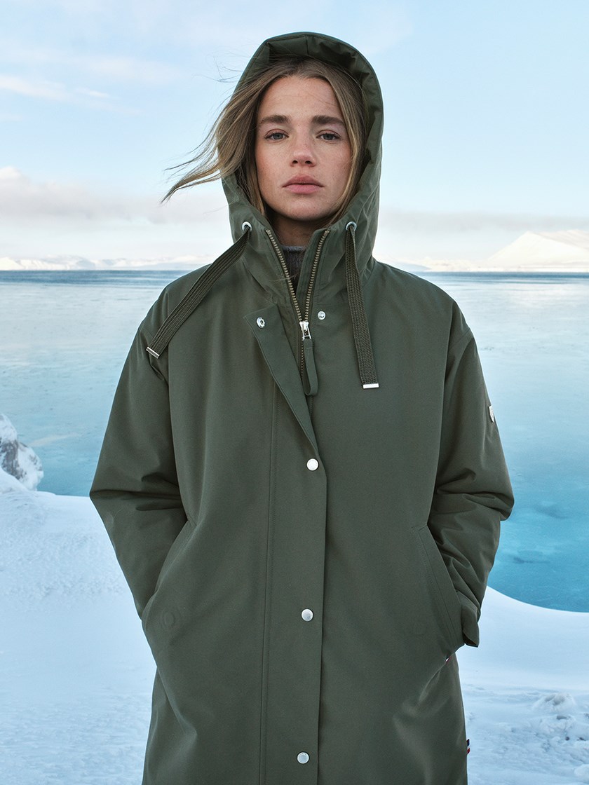 Caia jakke Dusty Olive | MATCH nettbutikk